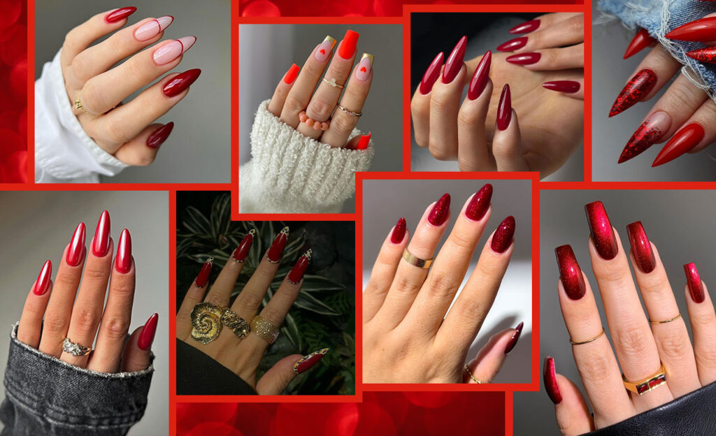 UNGHIE ROSSE ELEGANTI | Le tonalità più raffinate da provare