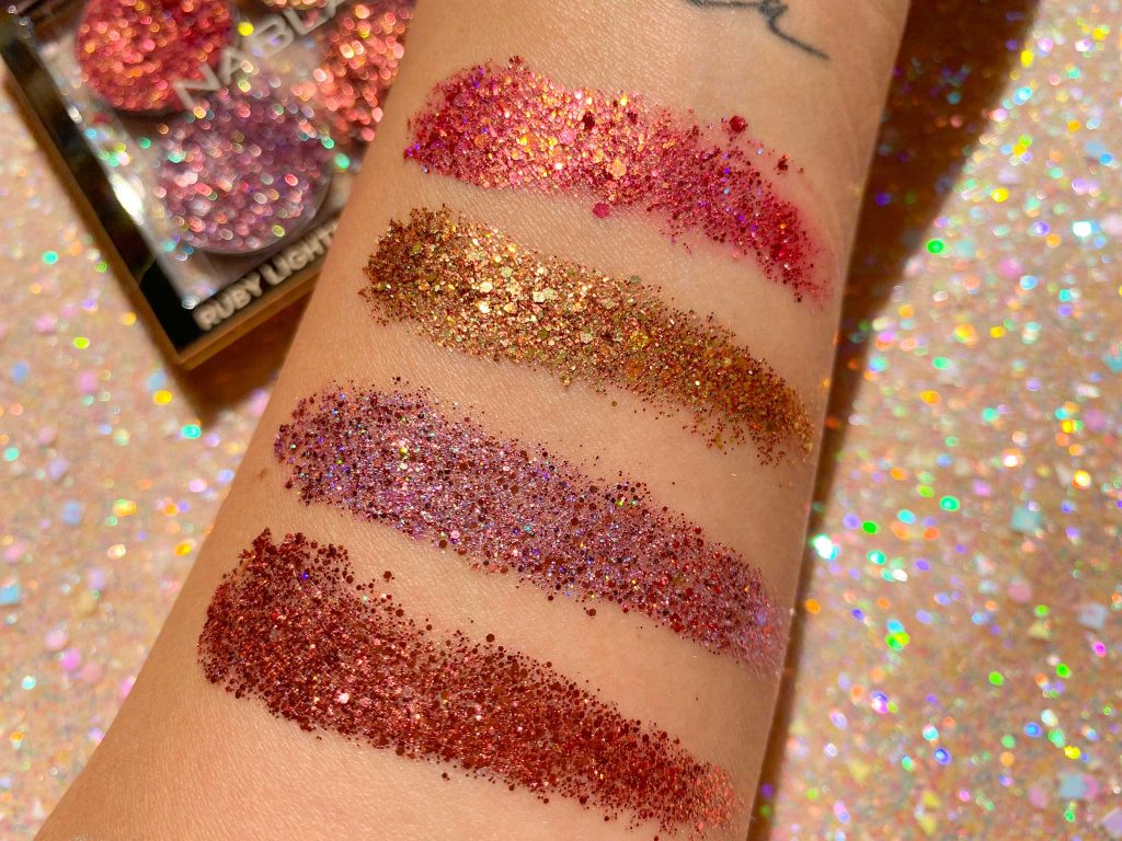 Recensione Nabla Ruby Lights Glitter Palette | Trucchi.tv
