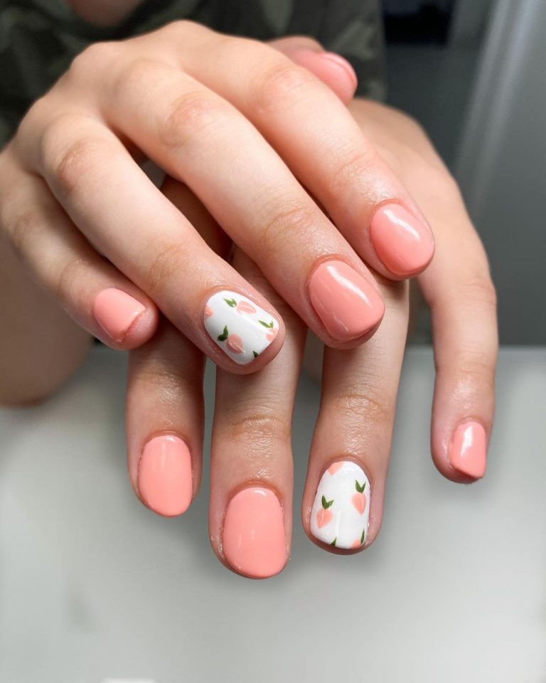 Nail art pesca, la manicure più luminosa dell'estate | Trucchi.tv