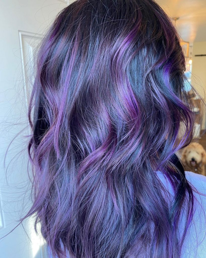 Capelli viola, tutte le sfumature di stagione | Trucchi.tv