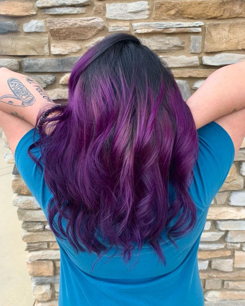 Capelli viola, tutte le sfumature di stagione | Trucchi.tv