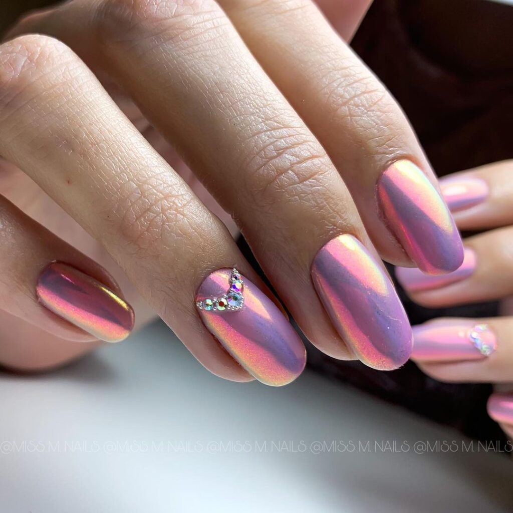 MIRRORED NAILS | Le unghie cromate effetto specchio trendy