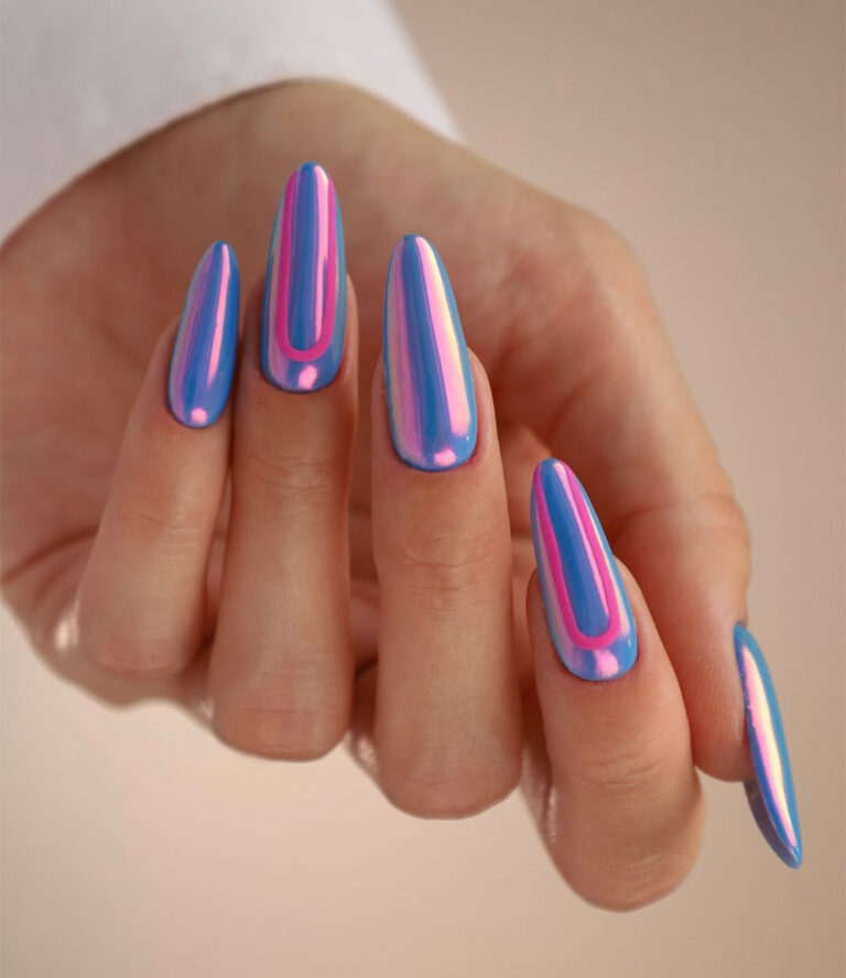 MIRRORED NAILS | Le unghie cromate effetto specchio trendy