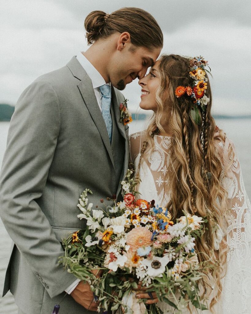 ACCONCIATURE DA SPOSA CON TRECCIA | Tante idee da copiare