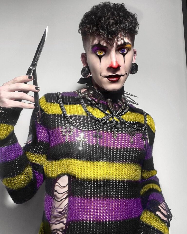 TRUCCO UOMO HALLOWEEN 2025, tante idee semplici e spaventose