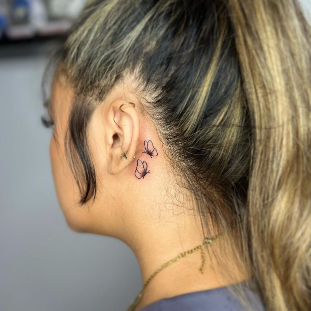 Tatuaggi dietro l'orecchio, idee originali e femminili | Trucchi.tv