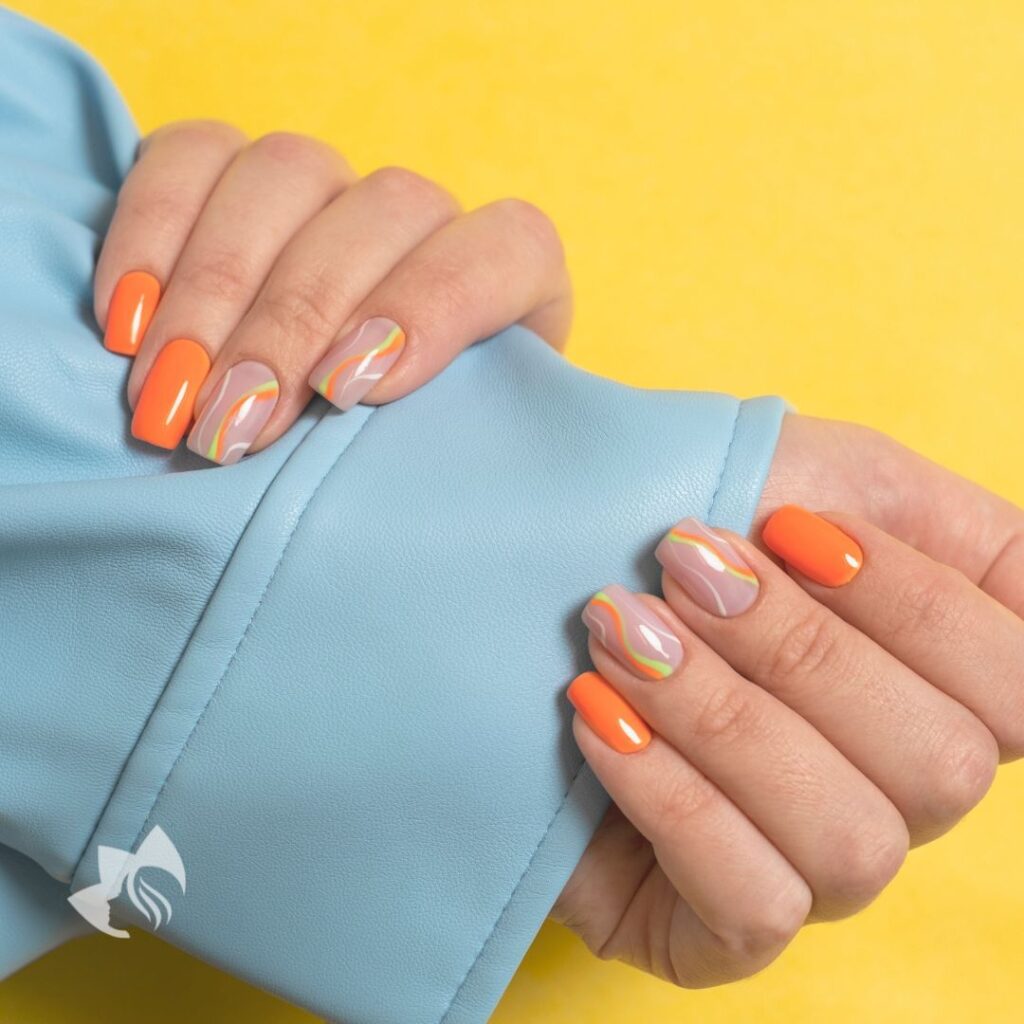 Unghie arancioni, trendy e super primaverili | Trucchi.tv