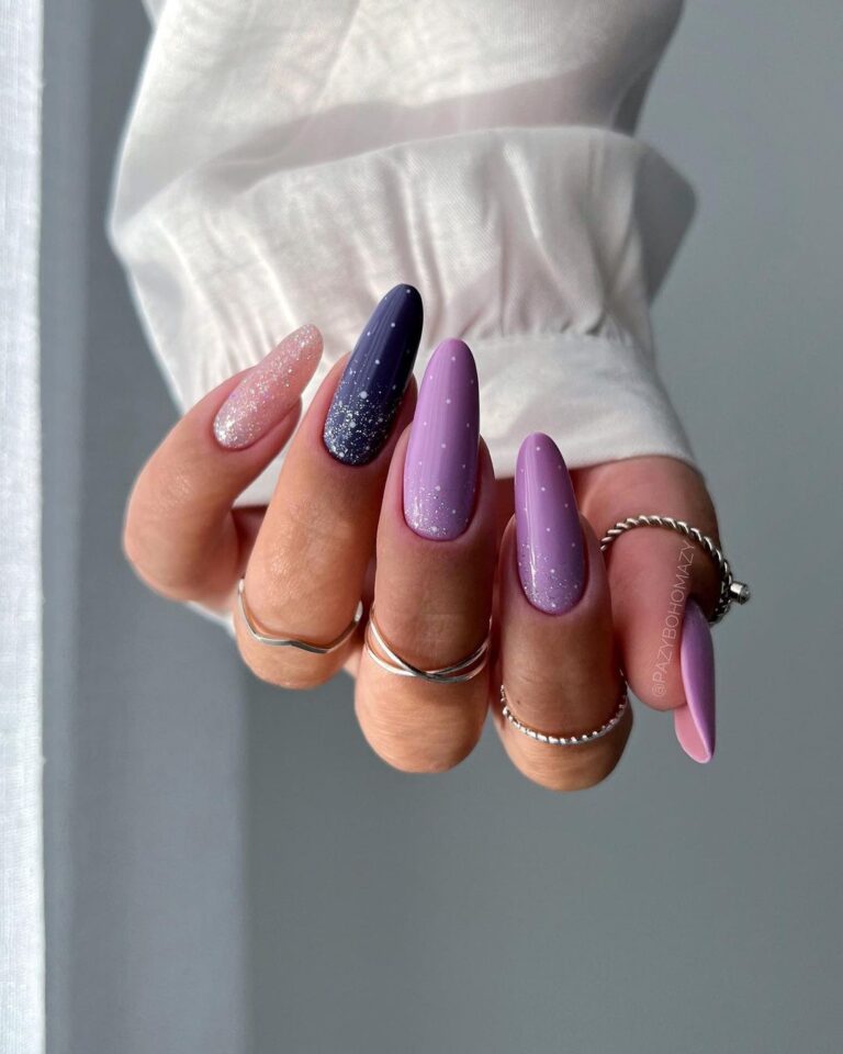 UNGHIE VIOLA | Tonalità e idee per ogni stagione 💜 Trucchi.tv