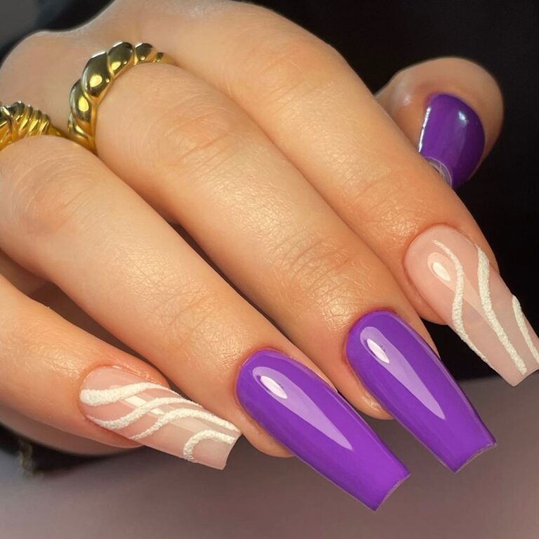UNGHIE VIOLA | Tonalità e idee per ogni stagione 💜 Trucchi.tv