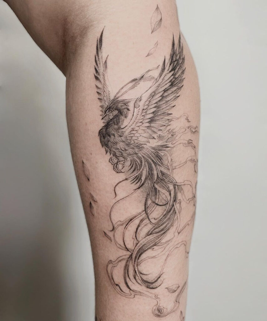FENICE TATTOO | tutti i significati del tatuaggio con fenice