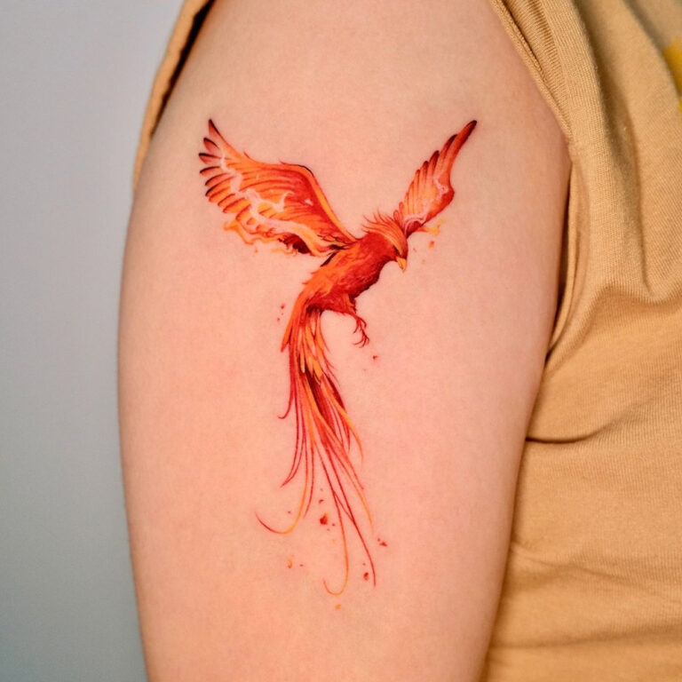 FENICE TATTOO | tutti i significati del tatuaggio con fenice